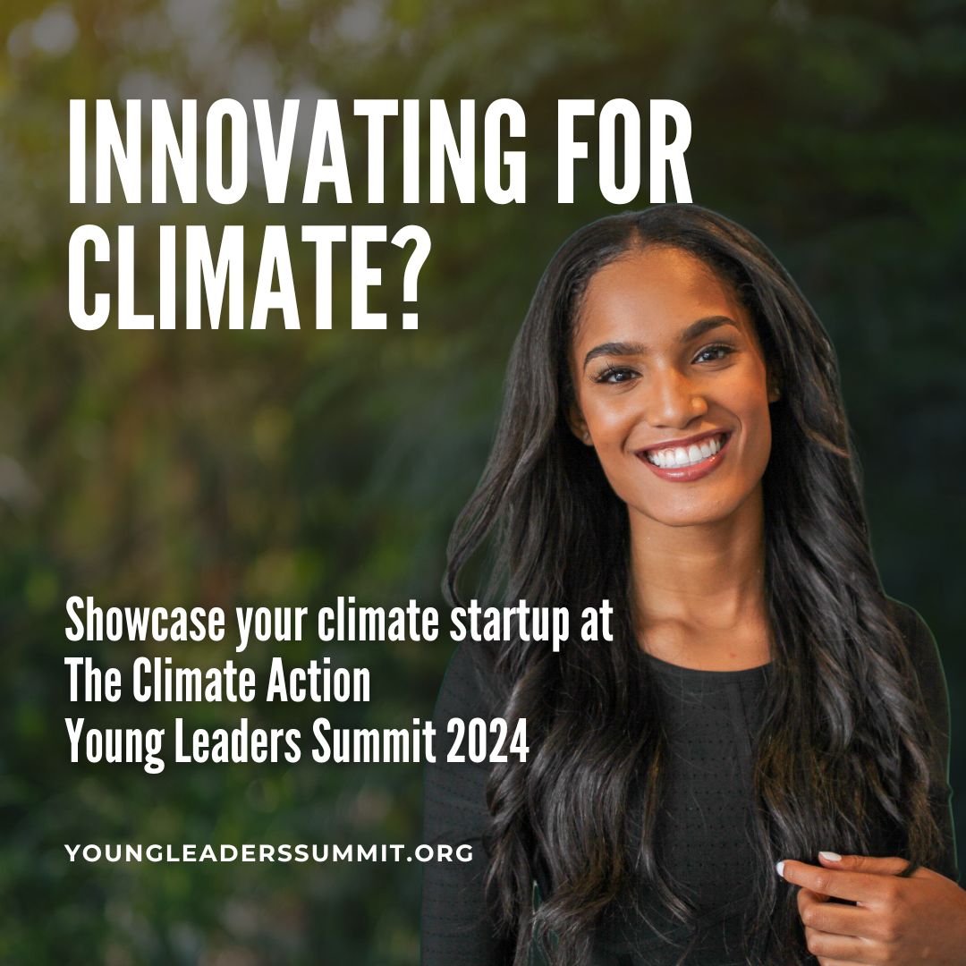 Showcase your Climate Startup - The Climate Action Young Leaders Summit ...