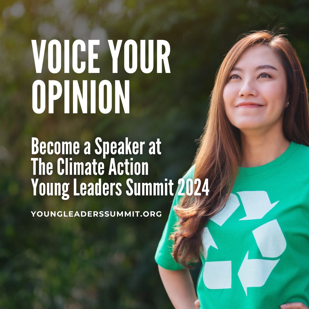 Become a Speaker - The Climate Action Young Leaders Summit 2024